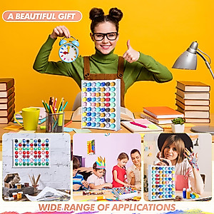 Sunnychicc 2 Pcs 63 Holes Craft Paint Storage Organizer Vertical Paint Rack Stand Wall Mounted Paint Organizers and Storage Removable Paint Holder 2 Oz Paint Bottle Organizer for Art Supplies, White