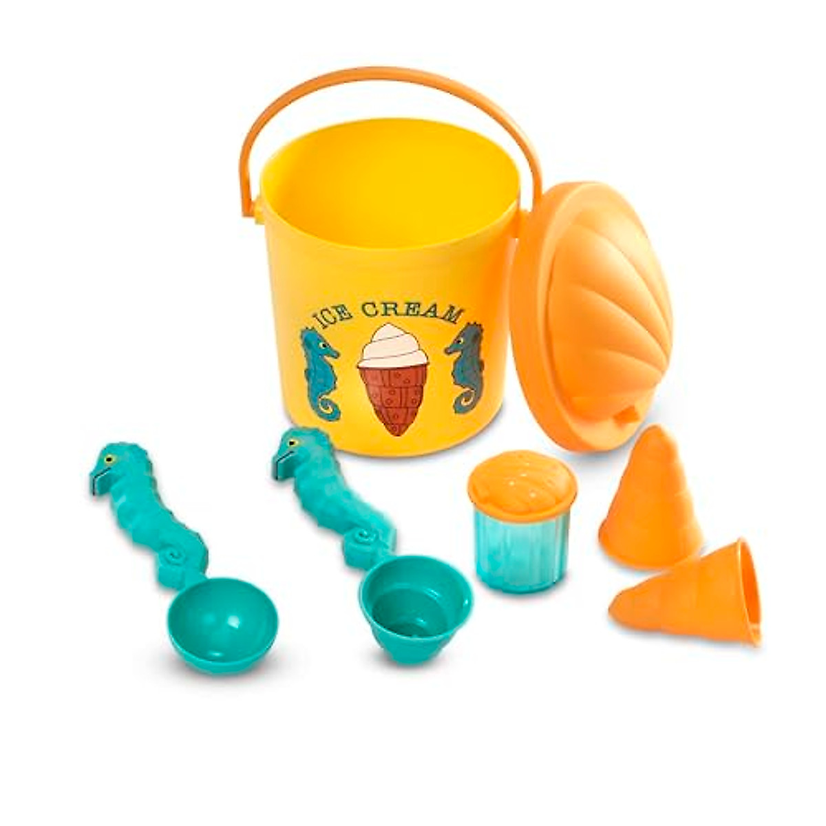 Melissa & Doug Sunny Patch Speck Seahorse Sand Ice Cream Play Set For 3+ years