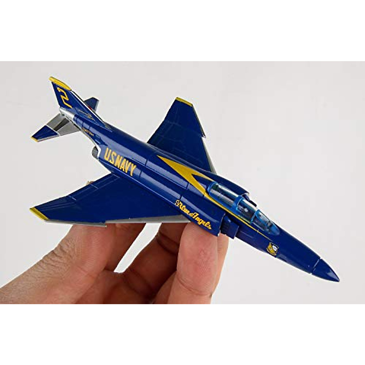 Daron Postage Stamp F4 Phantom II 1/155 Blue Angels