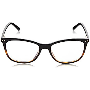 Kate Spade New York womens Kate Spade Female Optical Style Tinlee Reading Glasses, Black Havana Gold/Demo Lens, 52mm 16mm US