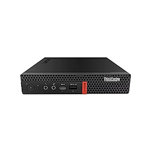 Lenovo ThinkCentre M720q Tiny Micro Tower Desktop, Intel Core i5-8500T, 8GB RAM, 256GB SSD, Windows 10 Pro (Renewed)