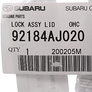 Subaru OEM 2009-2014 Over Head Console Box Lock Forester Compatible with Legacy Outback Forester 92184AJ020