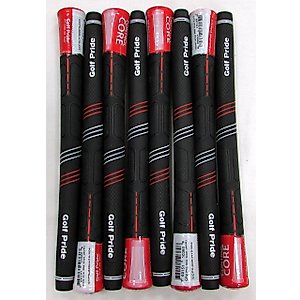 8 Golf Pride CP2 Pro Standard Black & Red Grips - 18080