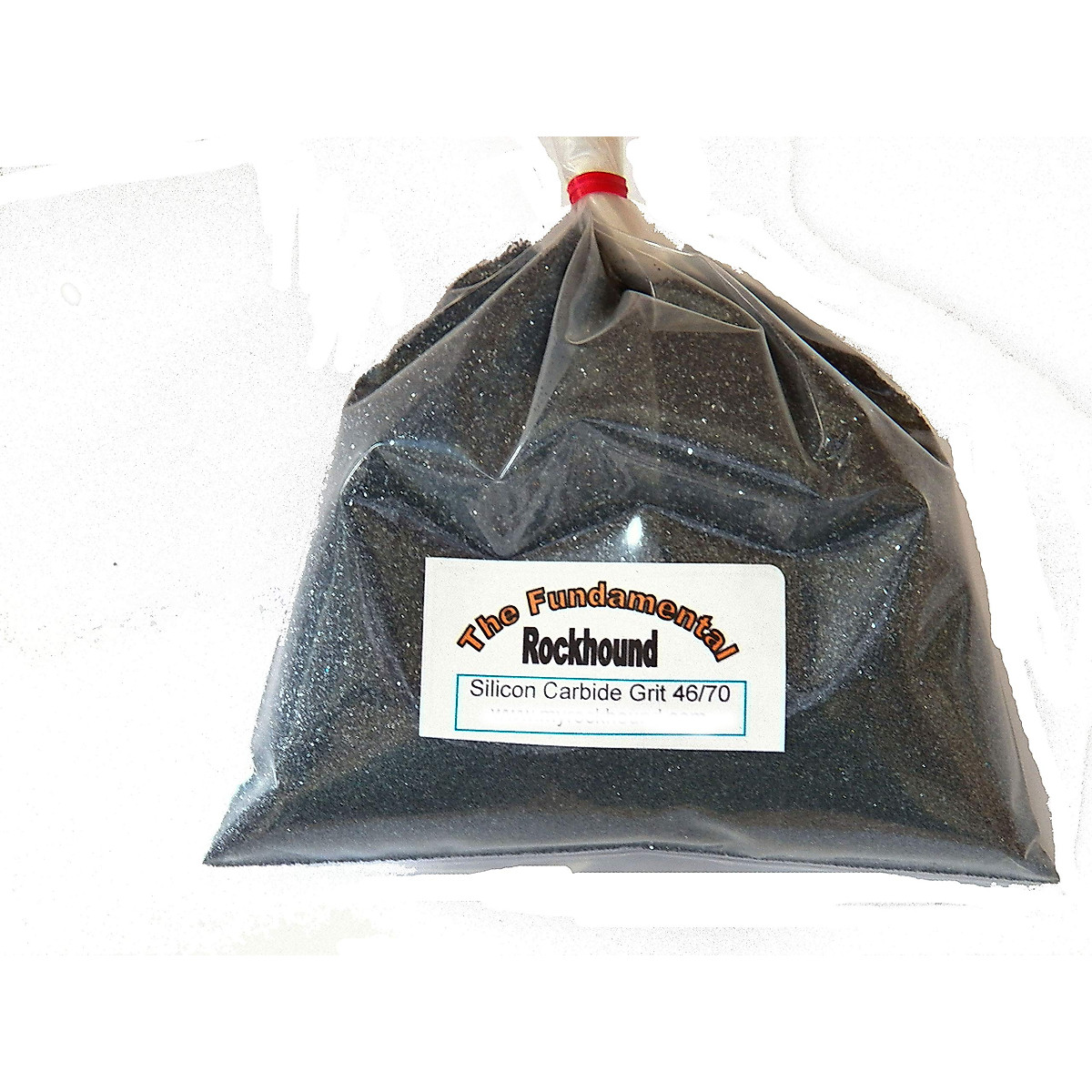 Fundamental Rockhound Products: 1 lb 46/70 Extra Coarse GRIT for Rock Tumbling polishing Silicon Carbide