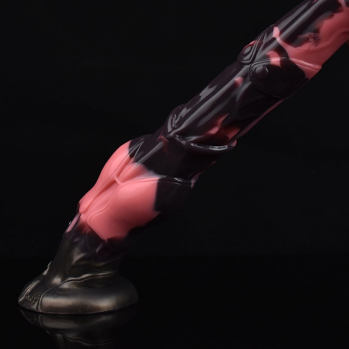 Squirting Dildo Silicone Ejaculating Dildo, 12 inch Colorful Fantasy Dildo with Strong Suction Cup, Huge Dildo Soft Anal Dildo, Adult Sex Toy for Men Women Sex Pleasure