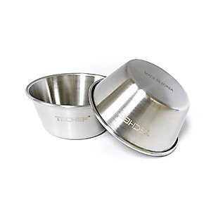 TECHEF Grease Cup/Sauce Cup for Stovetop Korean BBQ Grill Pan (2 pcs)