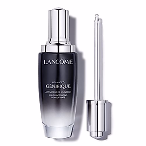 Lancôme Advanced Génifique Face Serum - For Fine Lines & Boosts Radiance - With Bifidus Prebiotic, Hyaluronic Acid & Vitamin Cg - 2.5 Fl Oz