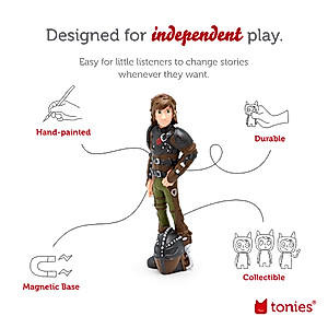 Tonies Hiccup Audio Play Character from How to Train Your Dragon Kids