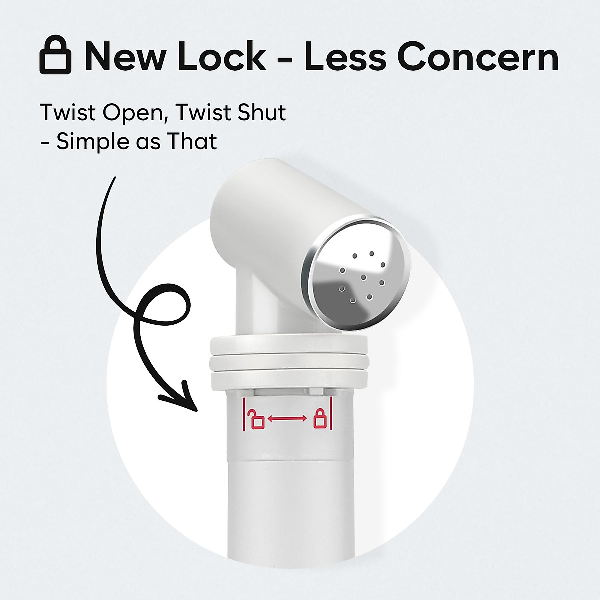 Easy@Home Portable Bidet for Travel: Handheld Sprayer Kit - Personal Hygiene Peri Bottle for Women & Men | Perineal & Postpartum Care Essentials | 380mL (12.8 oz) Large Capacity Bottle | EPB-01 Grey