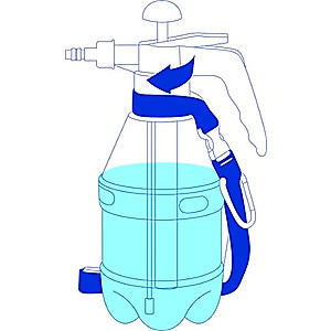 COREGEAR Classic USA Misters 1.5 Liter Personal Water Mister Pump Spray Bottle (Teal)