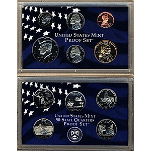 2004 S U.S. Mint 11 coin Clad Proof Set In OGP Proof