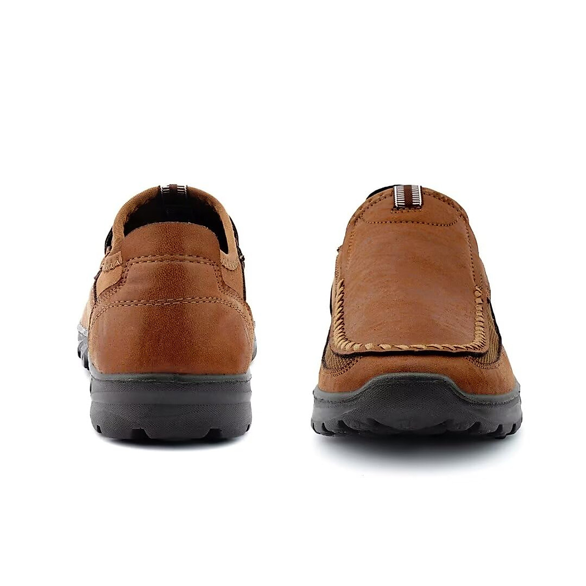 Men Casual Slip On Loafers, Mens Comfortable Moccasin Shoes for Walking and Driving, Soft Daily Sneaker, Mocasines para Hombre Light Brown