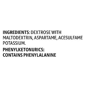 Amazon Brand - Happy Belly Zero Calorie Blue Aspartame Sweetener Powder Packet, 230 count (Previously Sugarly Sweet), 8.11 ounce (pack of 1)