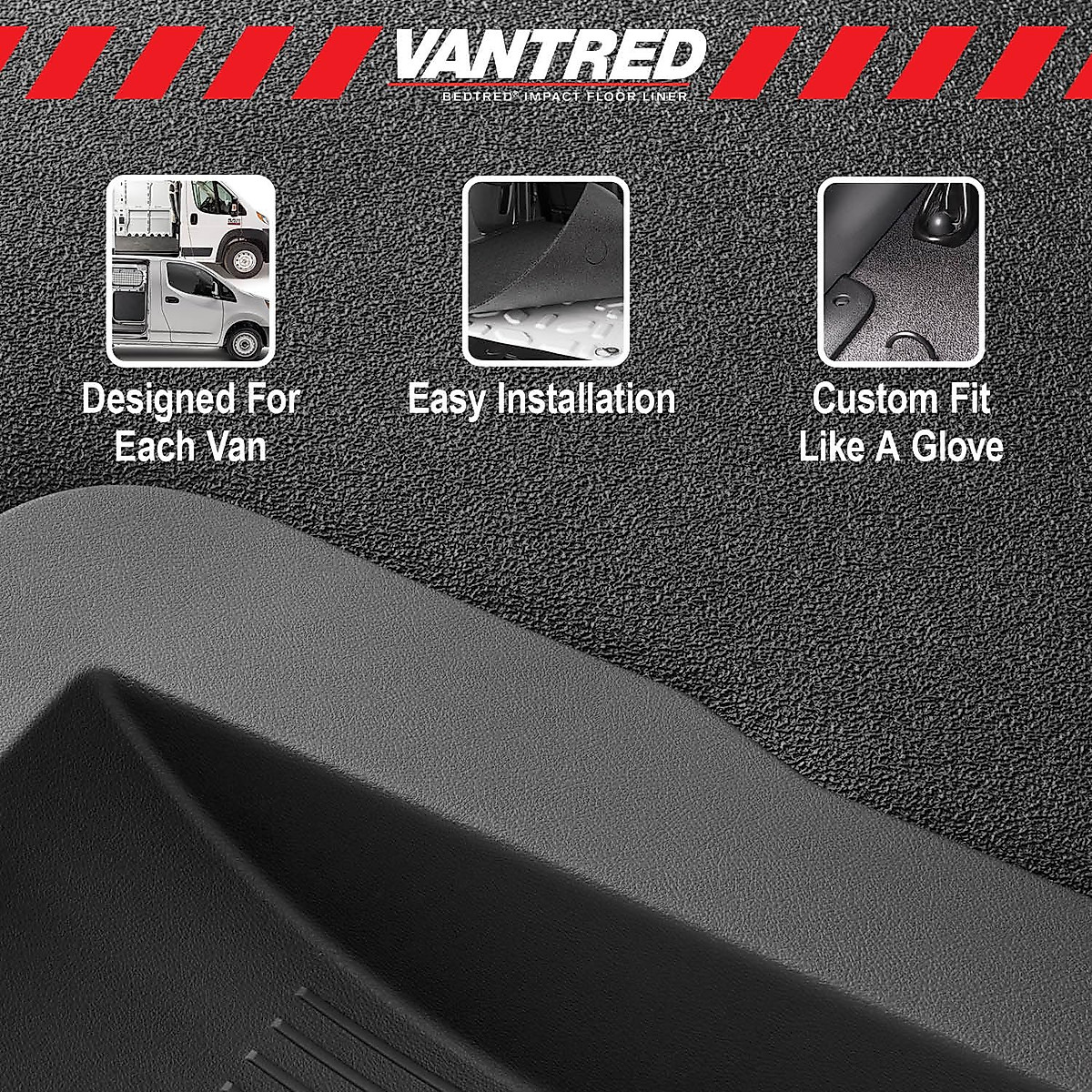 BedRug VanTred VTRF92 fits 92-14 E-SERIES STANDARD