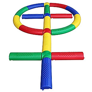 Balance Beam for Kids, 20Pcs Anti-Slip Stepping Stones for Kids, Montessori Sensory Toy Balance Board Gymnastics Obstacle Course for Home Gym Playground