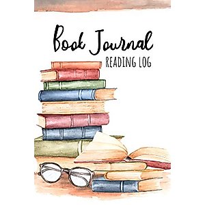 Book journal | Reading log: Track all your reading reviews in this compact 6x9 log book | notebook. Write your favorite quotes and book summary. Cute ... cover. Reading logs are great gift under 10$