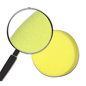 Cyclo (72-135x4-4PK) Yellow Fine Foam Cutting Pad with Loop, (Pack of 4)