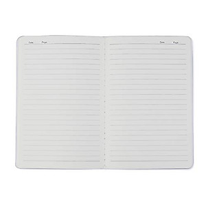 TWONE 15 Packs Kraft Notebook Ruled Pages Kraft Brown Cover Pocket Journal Notebooks for Traveler Diary Note-Taking Ruled 60 Pages/30 Sheets (5.5" x 8.25")