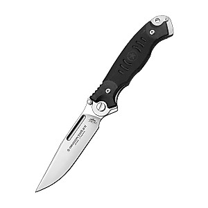HOKC Officer's-2M | 320-100404 | Pocket Knife, EDC Knife by Official Dealer - Designed by Russian Master Aleksander Biryukov - Liner Lock, G10 Handle, Thumb Stud, Funger Flipper, Ball Bearing Pivot, Comfortable Pocket Clip, Long and Durable D2 Stainless T