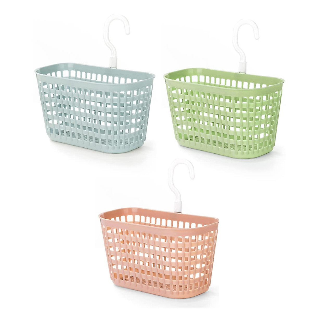 Cabilock Shower Organizer Hanging Shower Storage Shower Shampoo Holder Toiletry Bag Bin Hanging Shower Basket Bathroom Tote Sink Candy Kitchen Storage Organizer Cart Take a Bath