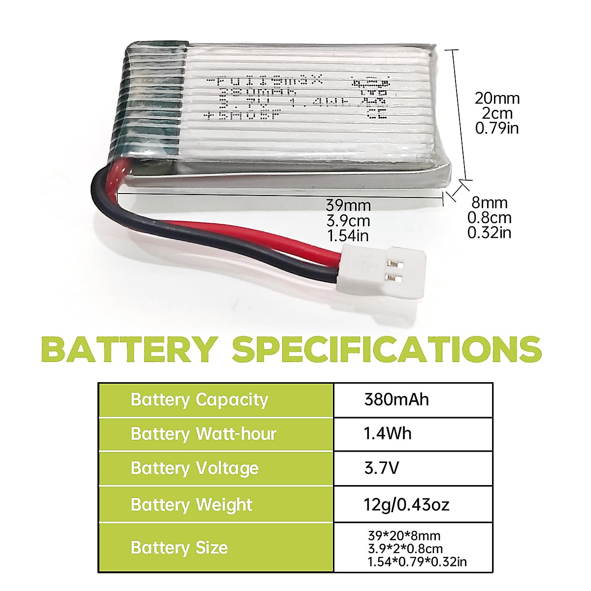 sea jump 5PCS 3.7V 380mAh Battery+Charger for X4 H107,H107C,H107L, X11 X11C,HS170 HS170C F180C HS170G TOZO Q2020 E016H E016F FX801 V911S A120 XK A150 V966