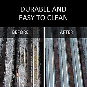 Antree 7525 Porcelain Enameled Grates (17.4 x 11.8 x 0.25) for Weber Spirit 300 Series, Spirit 700, Genesis Silver Gold B/C Replacement Weber 7525 Grates