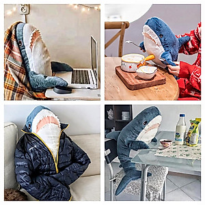 XIYUAN 40inch Shark Stuffed Animal Toy,Plush Shark Toys,Stuffed Animal Sharks,Soft Shark Cushion Pillow Shark Plush Pillow Stuffed Toy Throw Pillow for Home Decoration Kids Gift