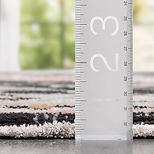 Well Woven Indira Julita Vintage Bohemian Aztec Tribal Black 5'3" X 7'3" Area Rug