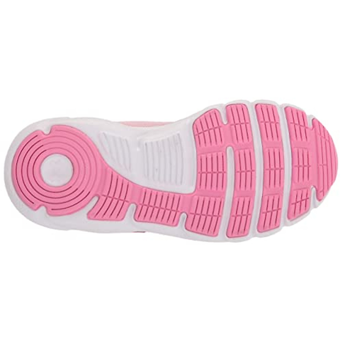 Under Armour Girls' Pre-School Assert 9 Alternate Closure, (601) Prime Pink/Flamingo/Metallic Silver, 2, US