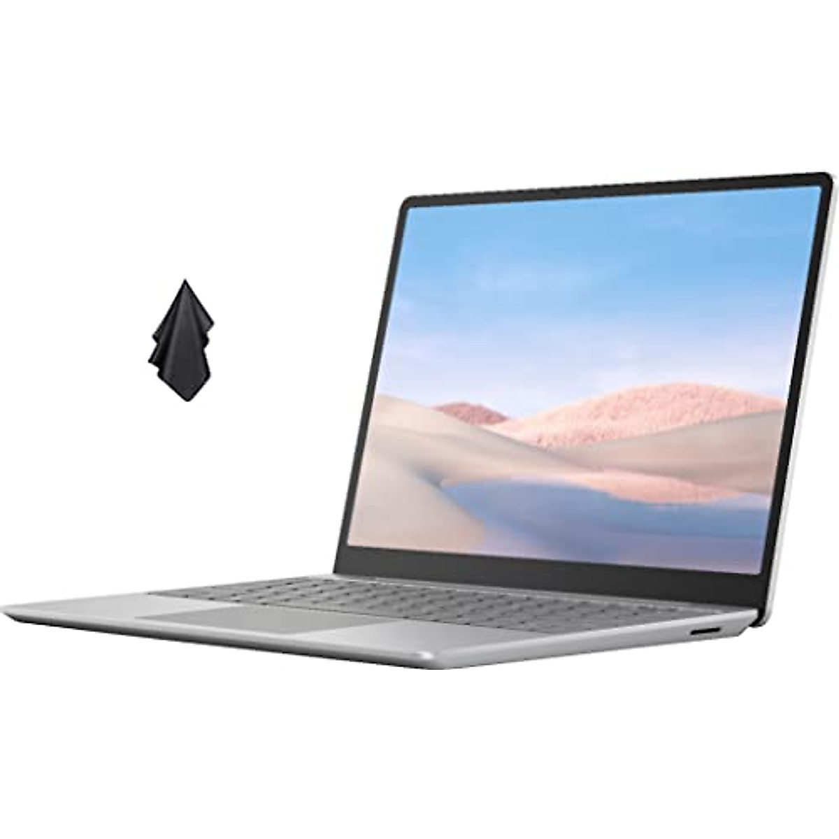Microsoft Surface Laptop Go 12.4" Touchscreen, Intel Core i5-1035G1 Processor, 4 GB RAM, 512GB PCIe SSD, Up to 13Hr Battery Life, WiFi, Webcam, Windows 11 Pro, Platinum Silver