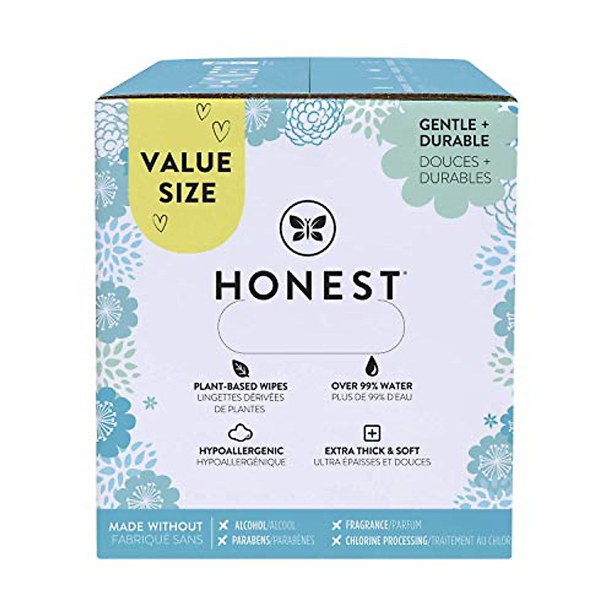 The Honest Company Baby Wipes - 720 Count, 72 Count (Pack of 10)