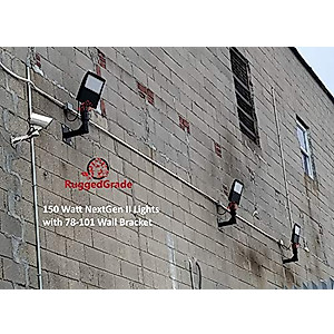 Wall Bracket for Slip Fit Lights (Wall Mount Bracket to Slip Fit Mount (2 3/8inch) Wall Mount Bracket for Pole Lights– Straight Arm Style