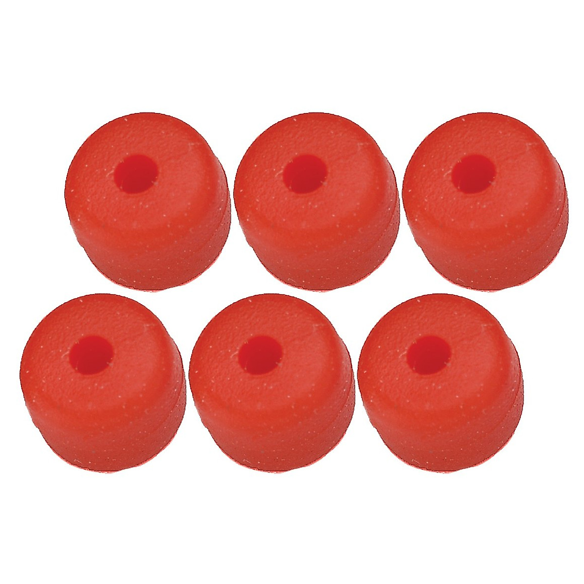 Pine Ridge Archery Nitro Button (Pack of 6), Red