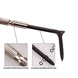 11PCS Mini Precision Screwdriver Set, XAQISHIRE Small Screwdriver Set for Repair Computer, Electronics, Toys, Watch