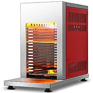COSTWAY Propane Steak Infrared Grill, 1500℉ of Intense Heat, 7000 BTU Compact Outdoor Grill Machine, Large Heating Place, Stainless Steel, for Tailgating, Gas Cylinder Connection, CSA/ETL Certificated