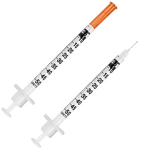 UltiCare Insulin Syringes 1/2 mL - 31G x 8mm 100 Count Box