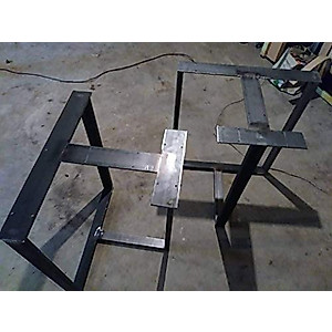 metal table legs -t shaped table base -industrial table base -metal legs for table -rustic table legs -trestle table legs -trestle base -modern table legs