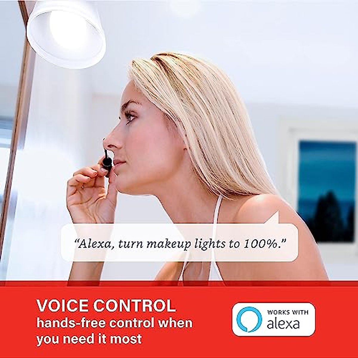Sengled Alexa Light Bulb, S1 Auto Pairing with Alexa Devices, Smart Light Bulbs that Work with Alexa, Bluetooth Mesh Smart Home Lighting, Daylight 5000K, E26 60W Equivalent, 800LM, 1-Pack