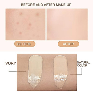 NOISSUE Perebella Cc Cream Skin Tone Adjusting CC Cream SPF 50, Cosmetics CC Cream, Colour Correcting Self Adjusting Soft Moisturizing Skin Tone Gel Invisible Pore Light Oil-Free