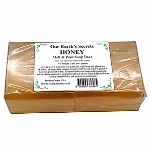 Our Earth's Secrets Honey - 2 Pound Melt and Pour Soap Base