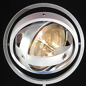 Super Precision 3-Axis Gyroscope - 3 Degrees of Freedom Stabilizer Mechanism with Free Quick Start-up 12000 RPM Electric Motor Starter, Spinning Top Dynamically Balanced Toy High-end Physics Toy