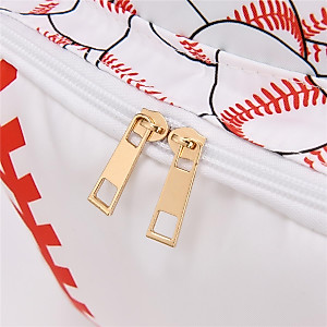 ONGLYP Kids Toddler Backpack for Preschool Lightweight Sports Travel Shoulders Backpack School Bag Bookbag for Girls Boys (Baseball)