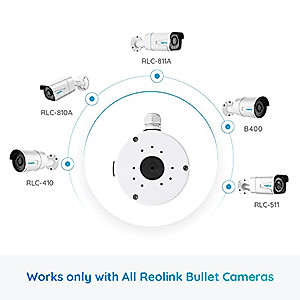 REOLINK Junction Box B10 Designed Camera B400, RLC-410-5MP, RLC-511, RLC-810A, RLC-811A, RLC-812A