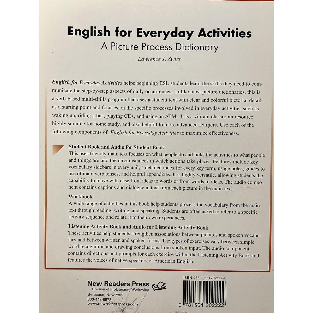 English for Everyday Activities: A Picture Process Dictionary