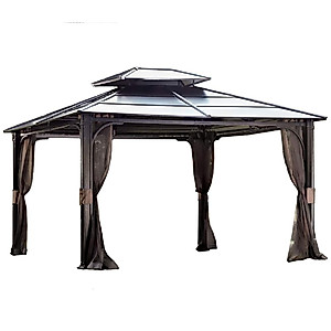 Sunjoy 10 x 12 Chatham Steel Hardtop Gazebo