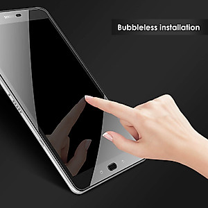 DETUOSI [2-PACK Screen Protector for Samsung Galaxy Tab S2 9.7" 2015 (SM-T810/ T813/ T817T/ T817V), Ultra-Clear/Case Friendly/Touch Sensitive/Anti-Scratch Mica Galaxy Tab S2 9.7" Tempered Glass