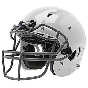 Schutt Sports Vengeance A11+ Youth Football Helmet with Facemask, White, Medium