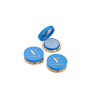 Veil Cosmetics | AutoMatte Mattifying Balm | Anti-Shine Translucent Powderless Makeup | Prime, Set, Mattify, Touch-Up & Remove Oil | Blur Pores & Fine Lines | Smooth Complexion | All Skin Types