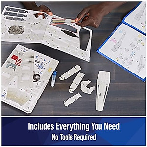 4D Build Star Wars T-65 X-Wing Starfighter 3D Model Kit, Star Wars Gifts, Star Wars Toys for Star Wars Fans & Collectors, Adults & Teens 12+