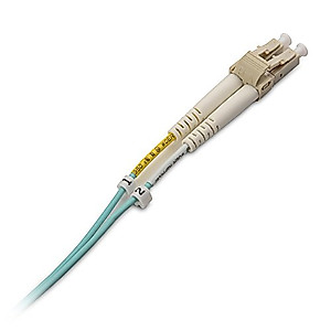 Cable Matters OFNP Plenum Multimode Duplex OM3 Fiber Cable 16.4 Feet / 5m (40Gb 10Gb, LC to LC, 50/125 Fiber Optic Cable, Fiber Patch Cable)